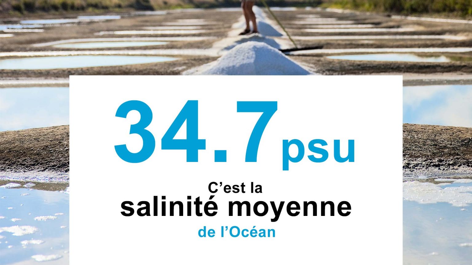 34.7 psu, c’est la salinité moyenne de l’océan | Océans Connectés