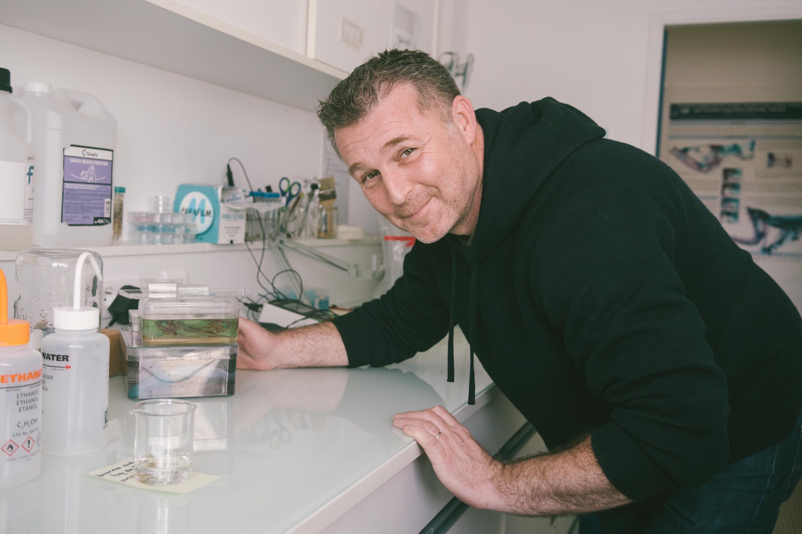 Connected ocean | Guillaume Massé, marine biologist in Concarneau ...