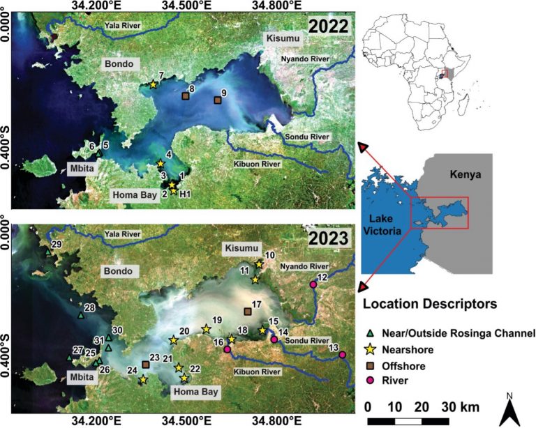 Connected ocean | In Kenya, Lake Victoria threatened by a toxic green ...